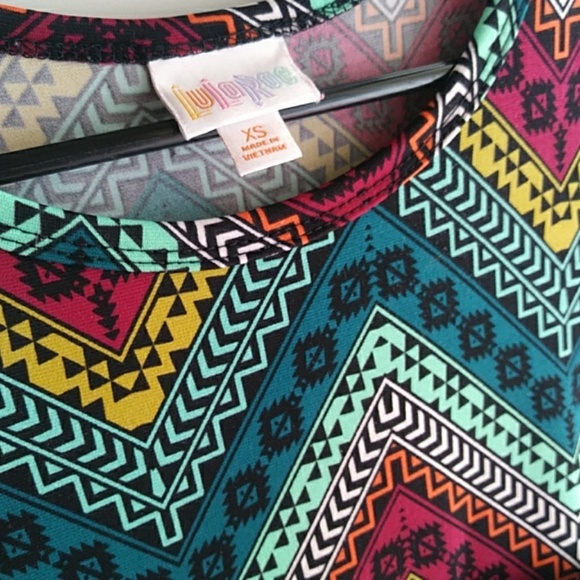 LuLaRoe | Dresses | Amazing Carly Aztec Print | Poshmark